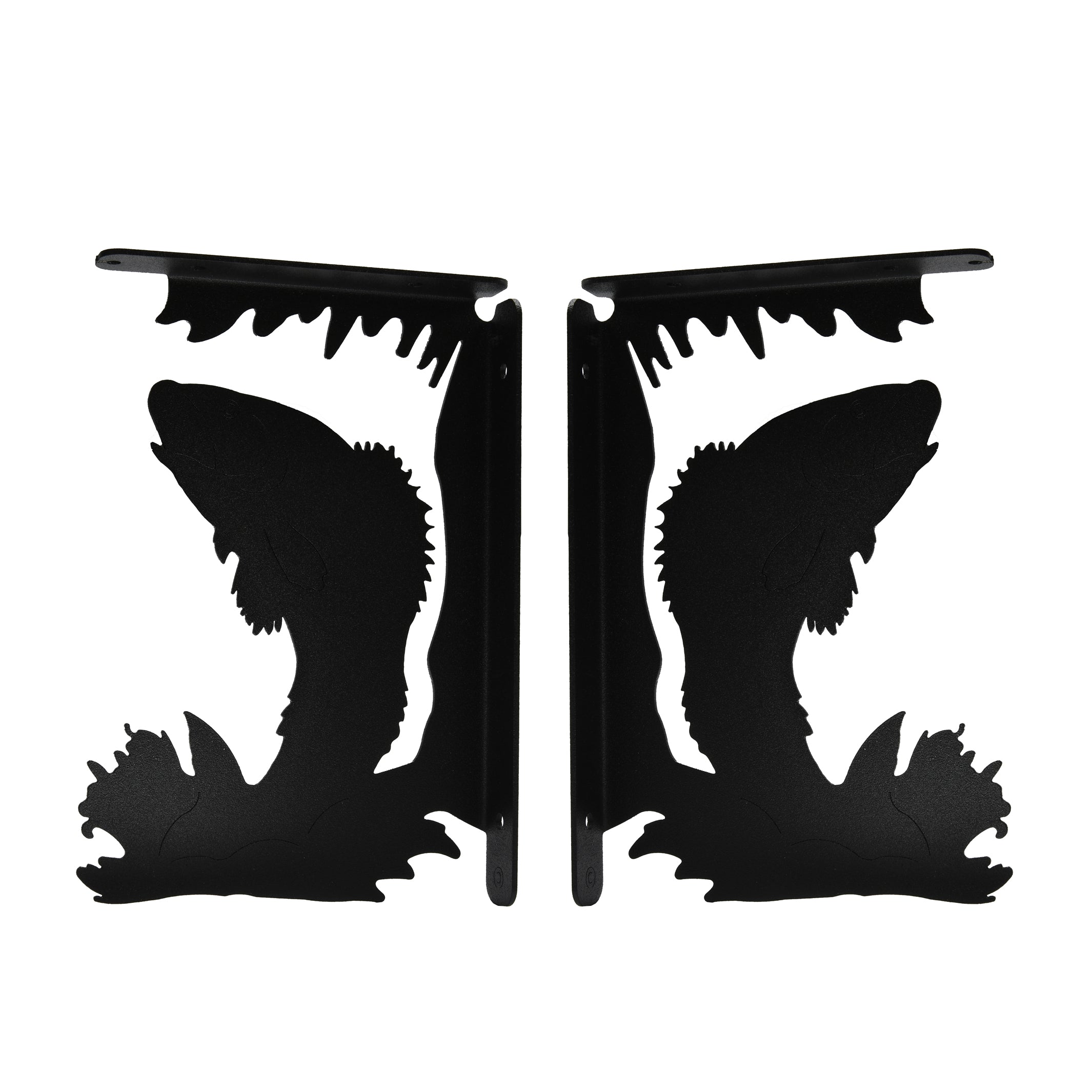 Fish Shelf Brackets (Set of 2) – JE3 Metal Works