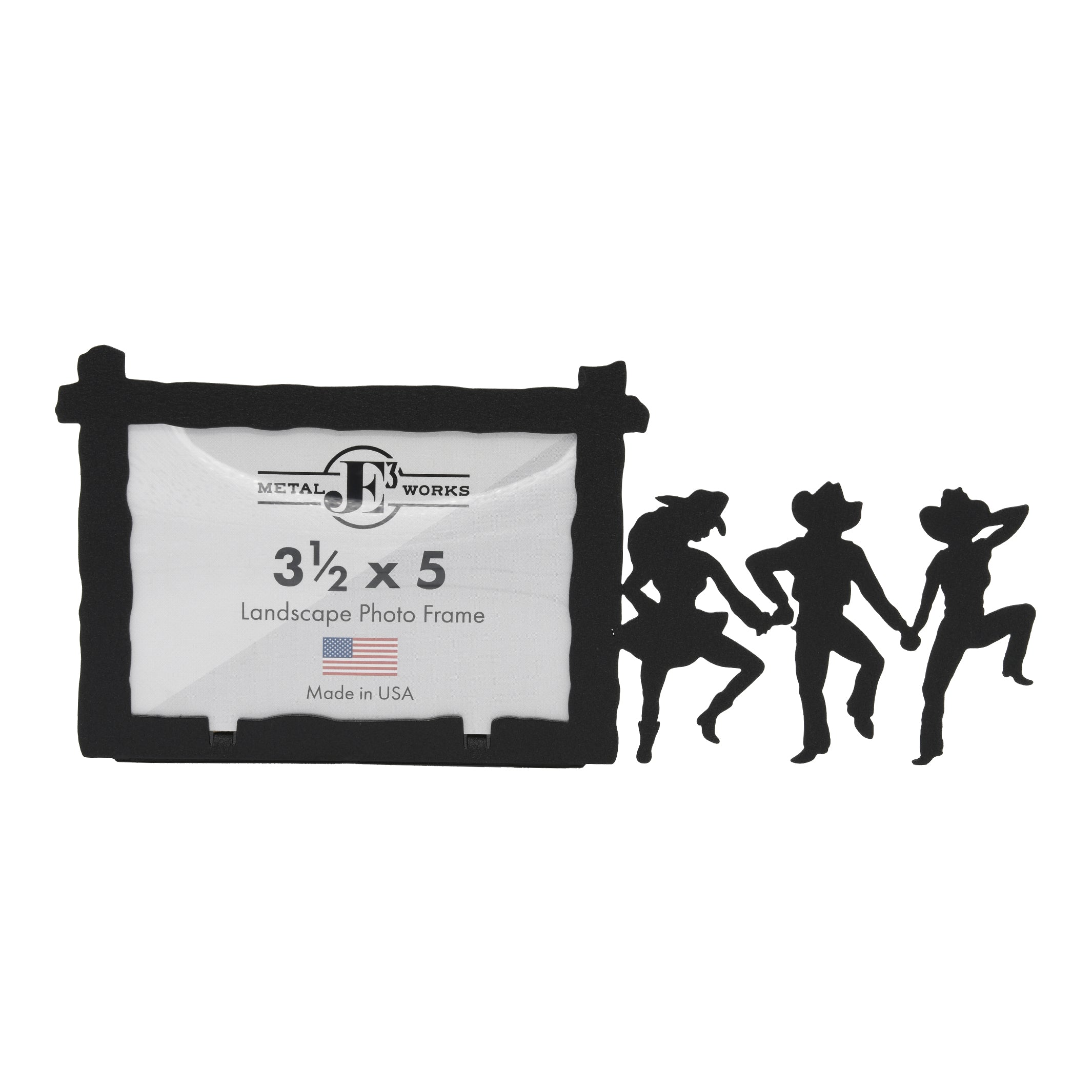 Country Western Line Dancers Picture Frame – JE3 Metal Works