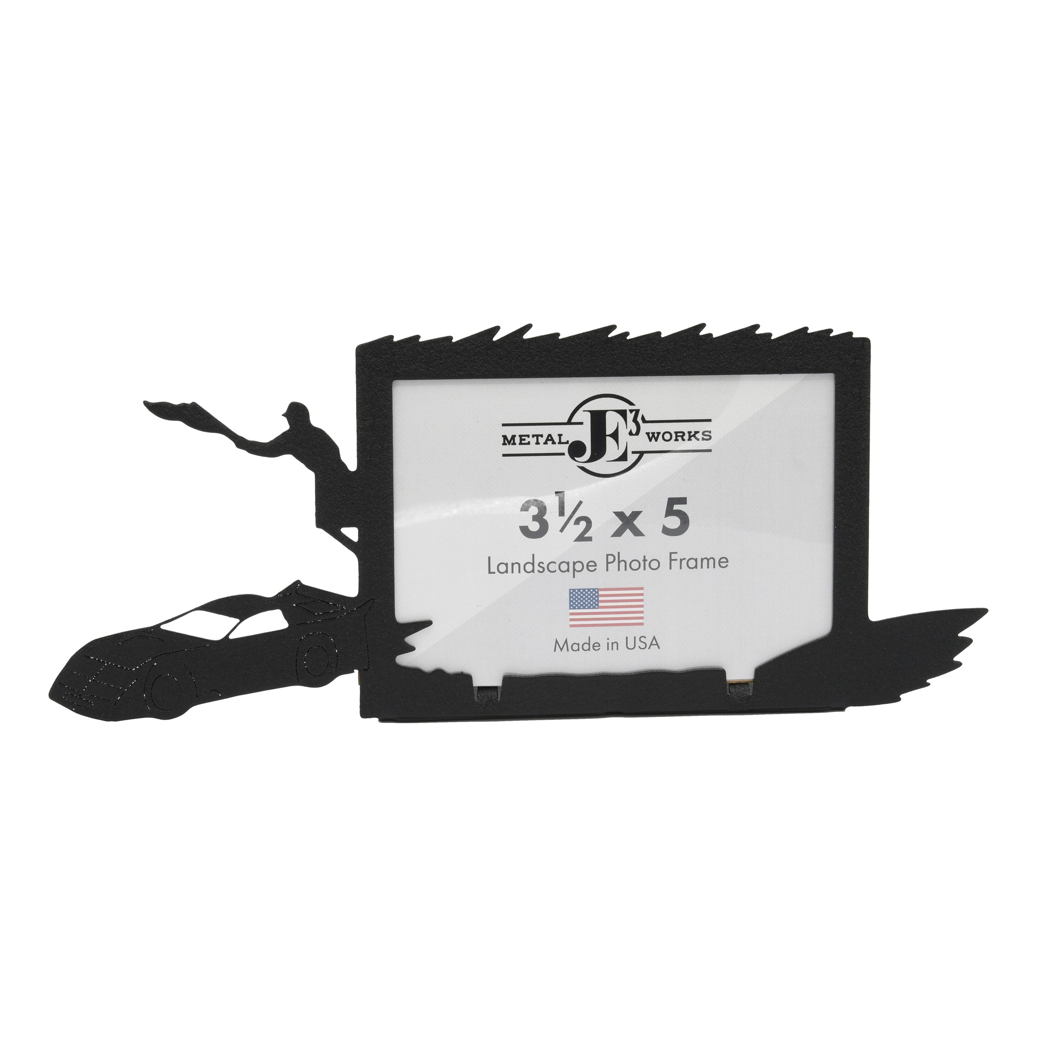 Late Model Race Car Finish Line Picture Frame – JE3 Metal Works