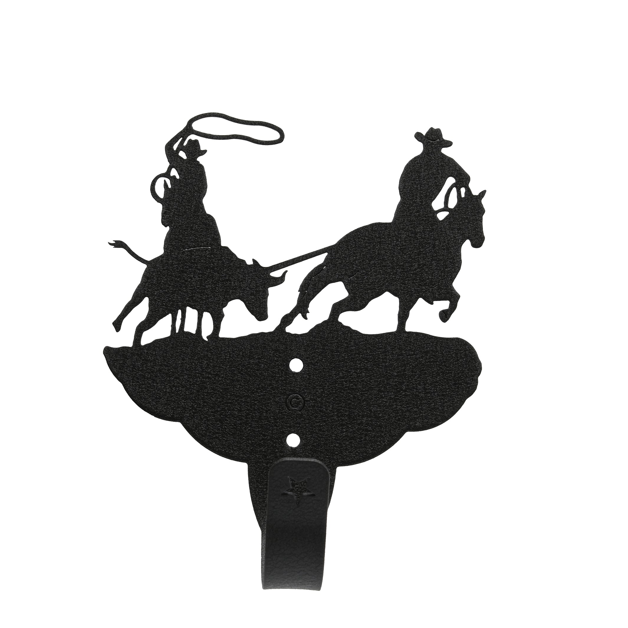 Team Roping Single Wall Hook – JE3 Metal Works