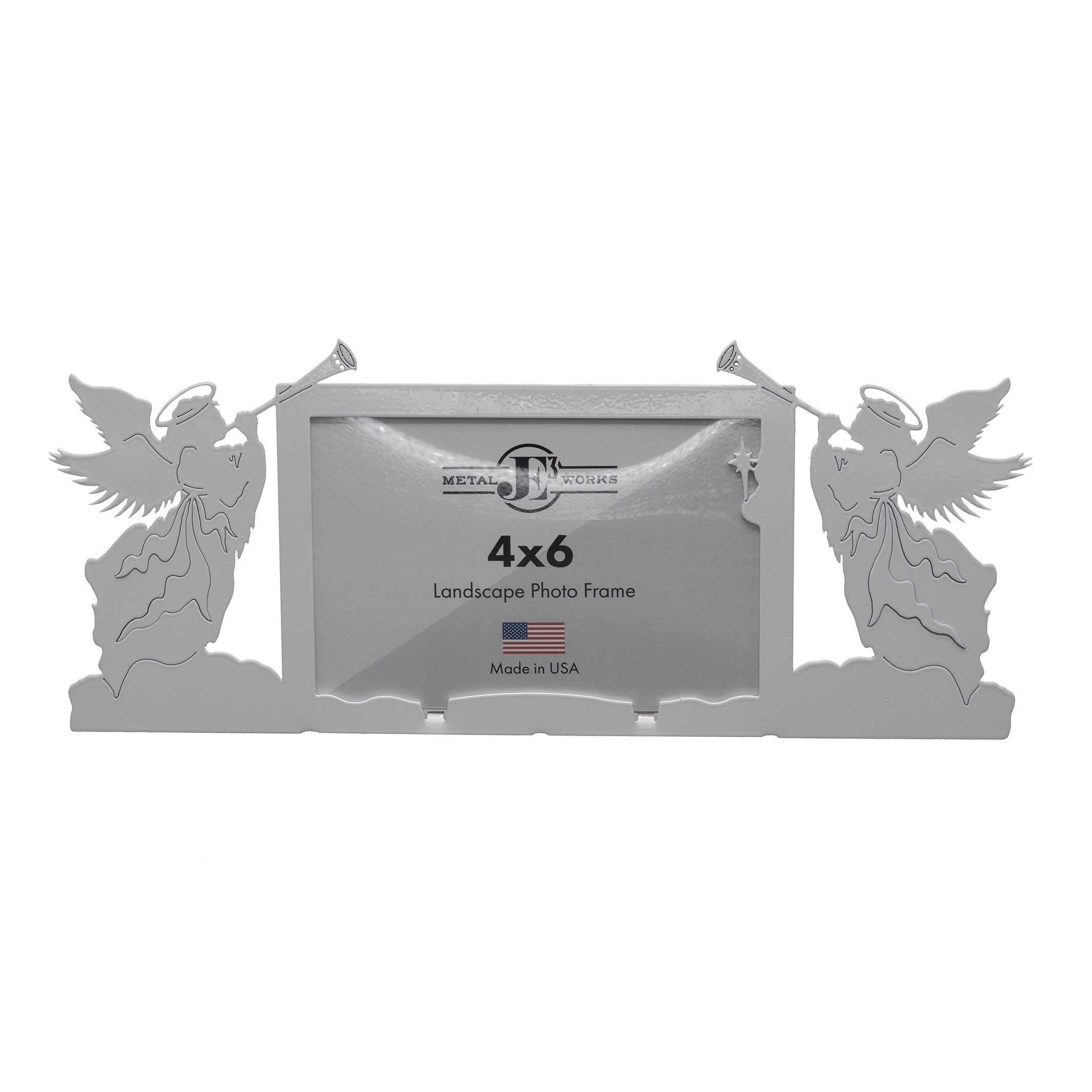 Angels Trumpeting Picture Frame – JE3 Metal Works