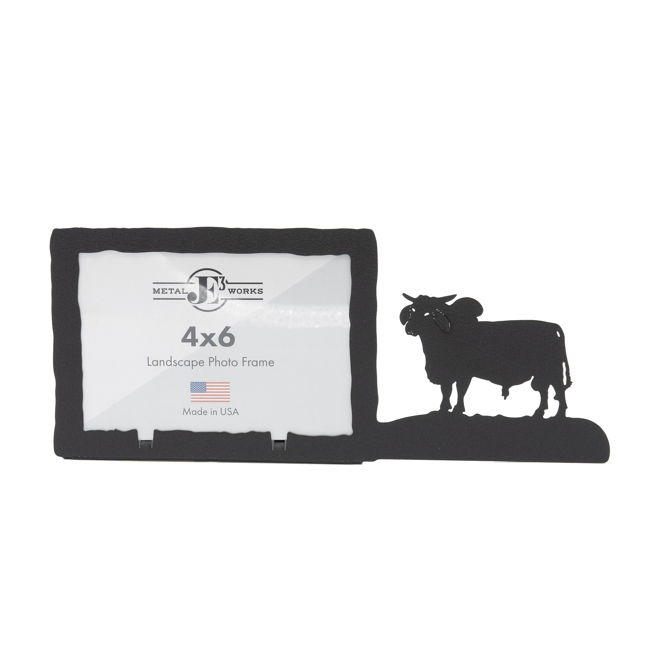 Brahma Bull Picture Frame – JE3 Metal Works