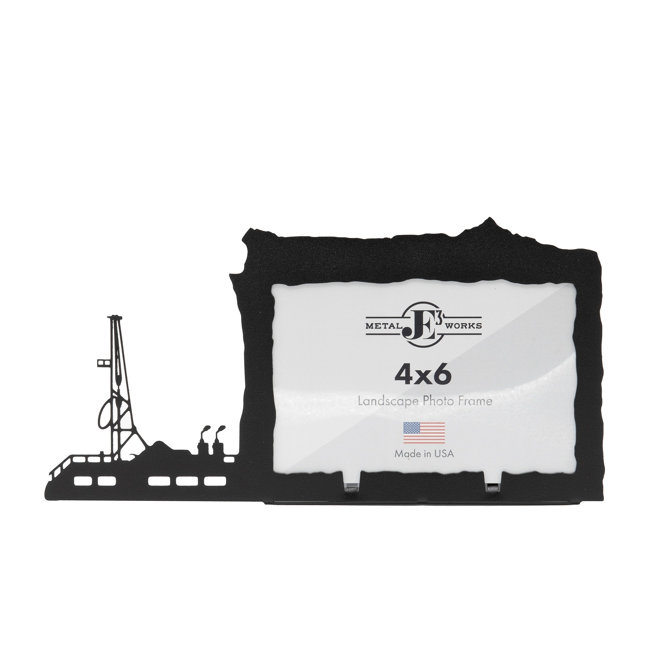 Oil Rig Picture Frame – JE3 Metal Works