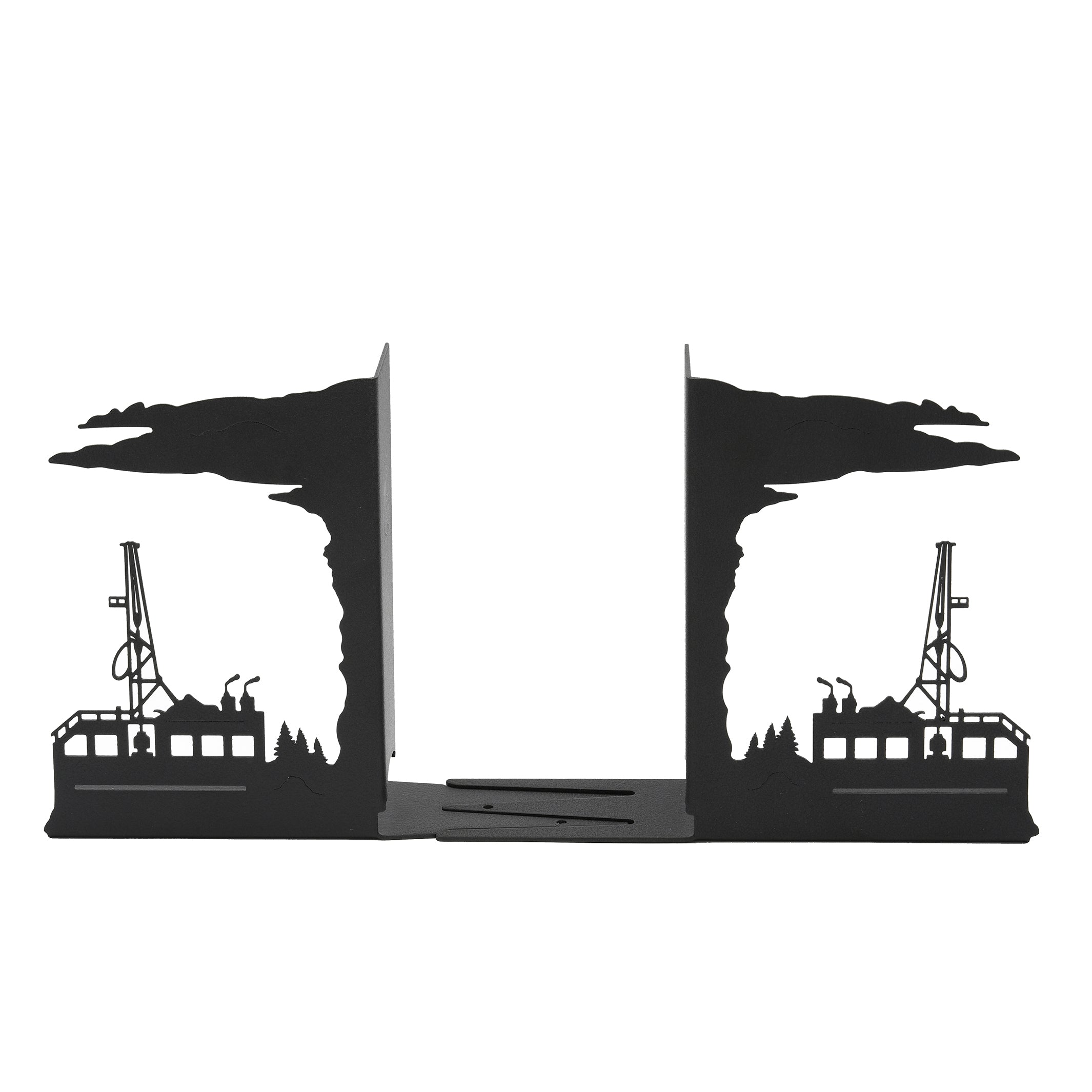 Oil Rig Bookends – JE3 Metal Works