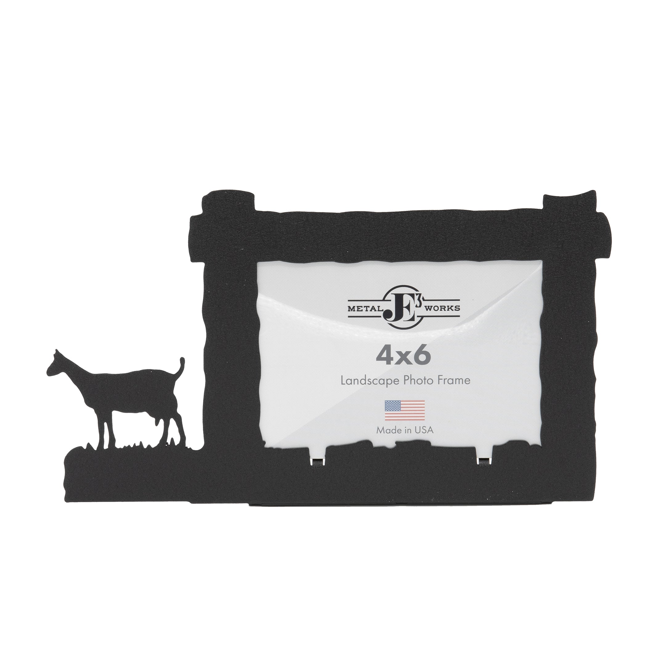 Swiss Goat Picture Frame – JE3 Metal Works