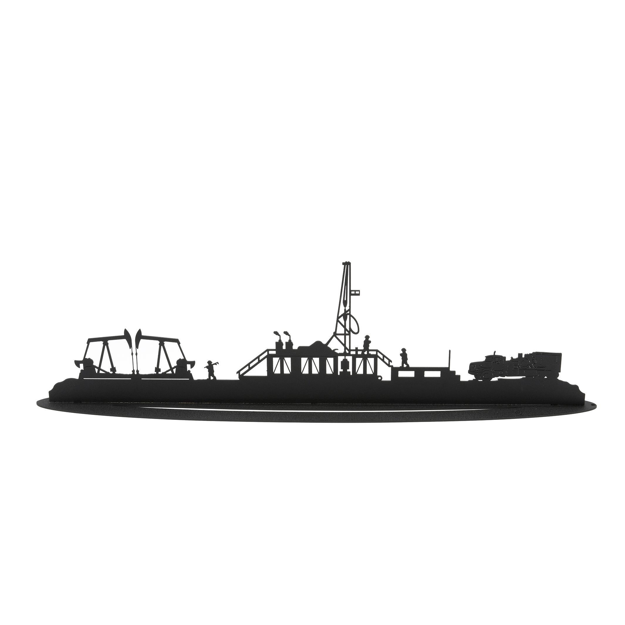 Oil Rig Centerpiece – JE3 Metal Works